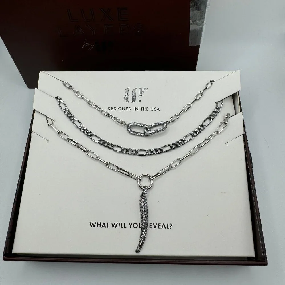 Bomb Party | Jewelry | Bomb Party 223 Fall Luxe Layers Empower All ...
